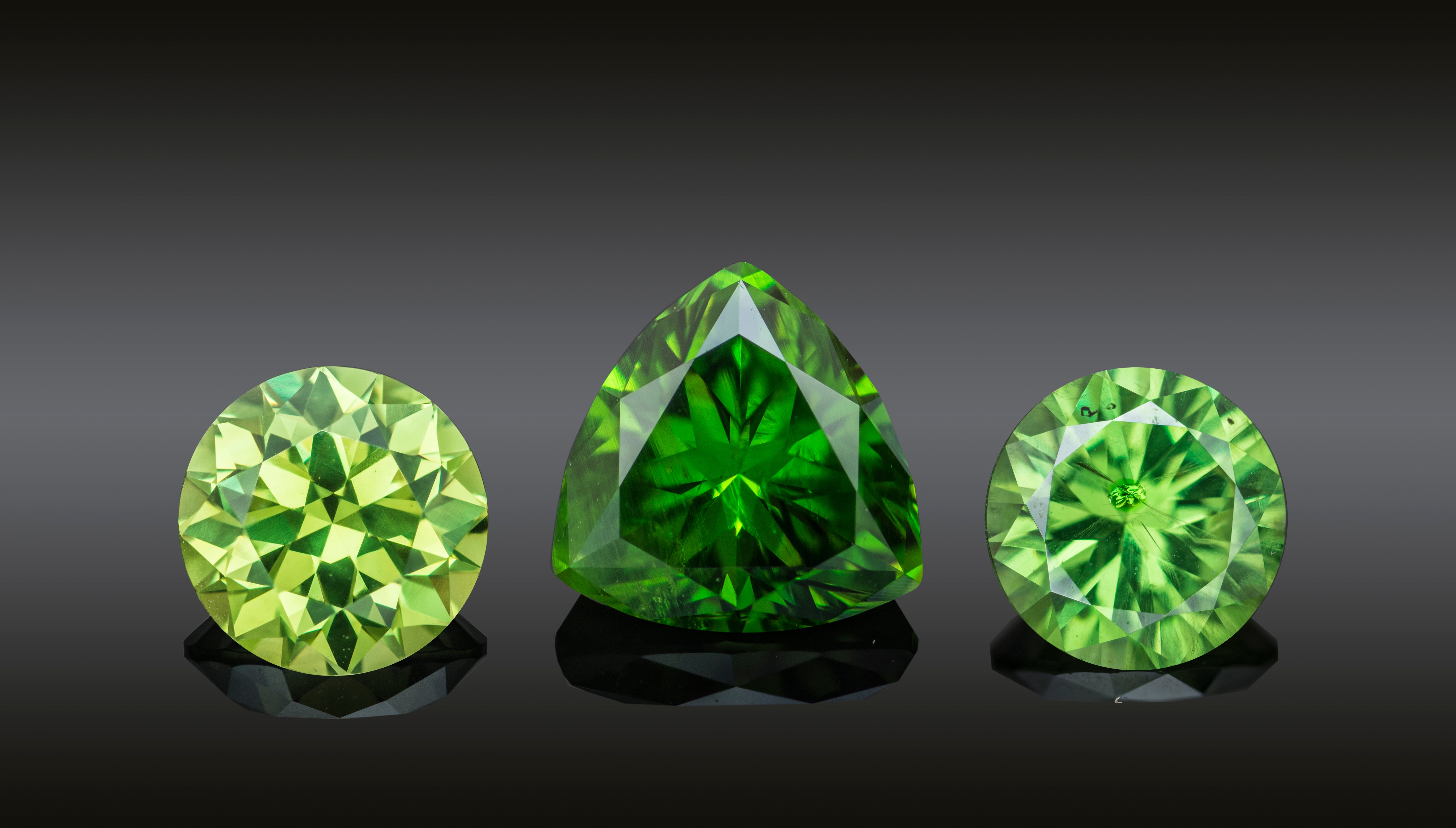 Demantoid and Tsavorite Crystals | Crystal Gemstone Shop