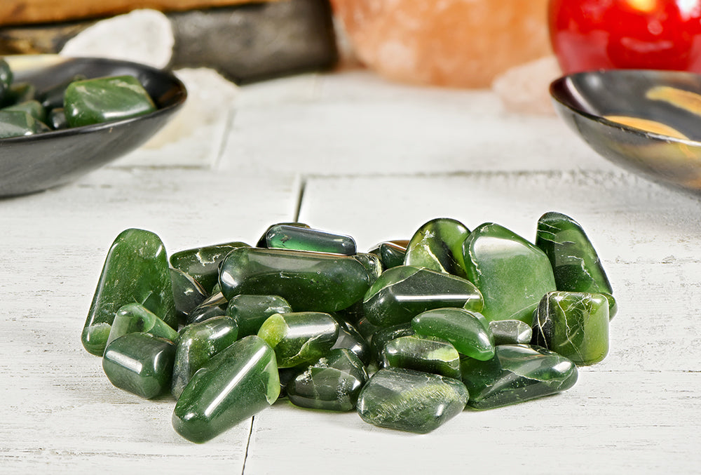 Green Bowenite Stone – Crystal Gemstone Shop