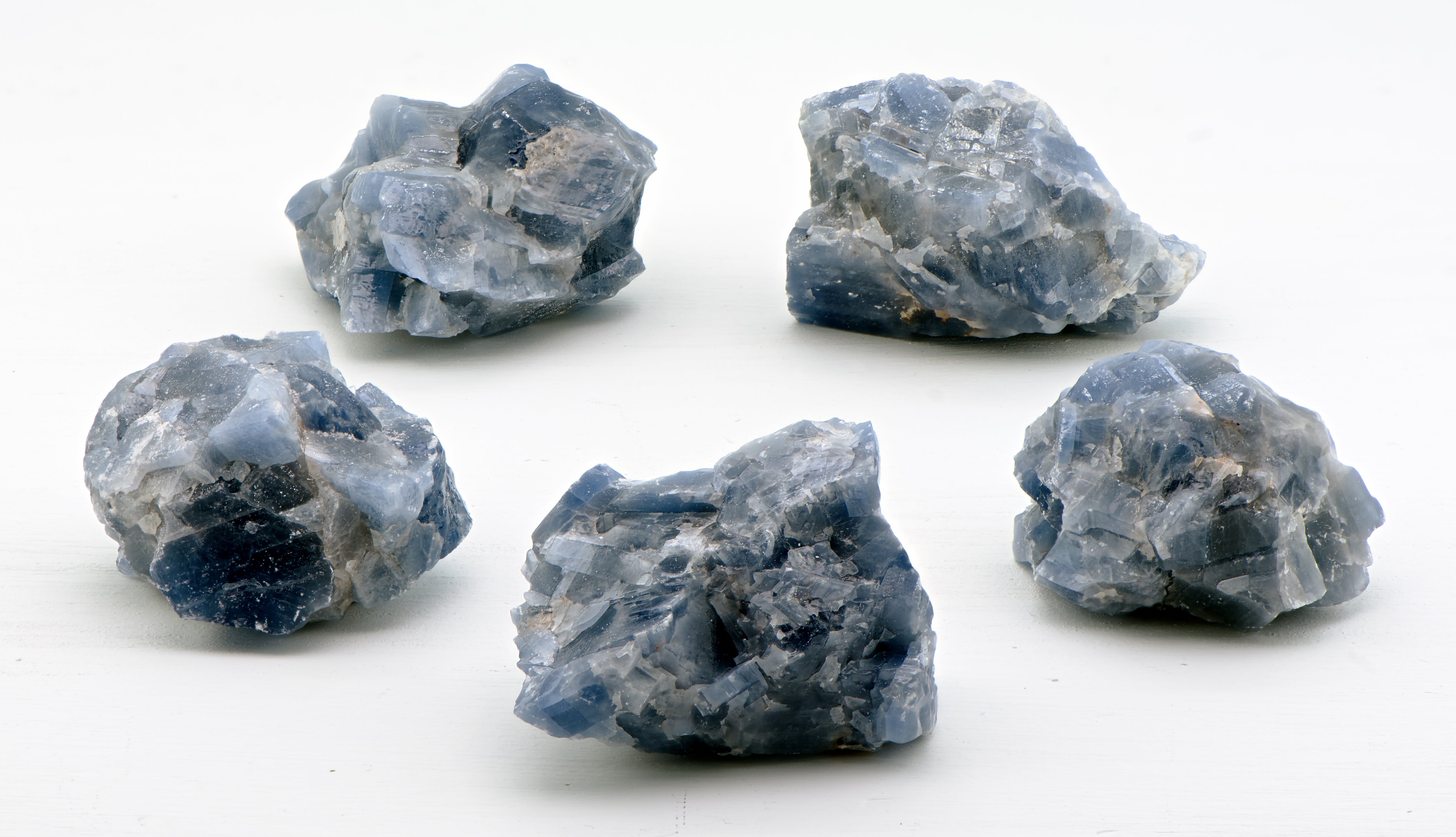 Blue Calcite Crystal | Caribbean Calcite – Crystal Gemstone Shop
