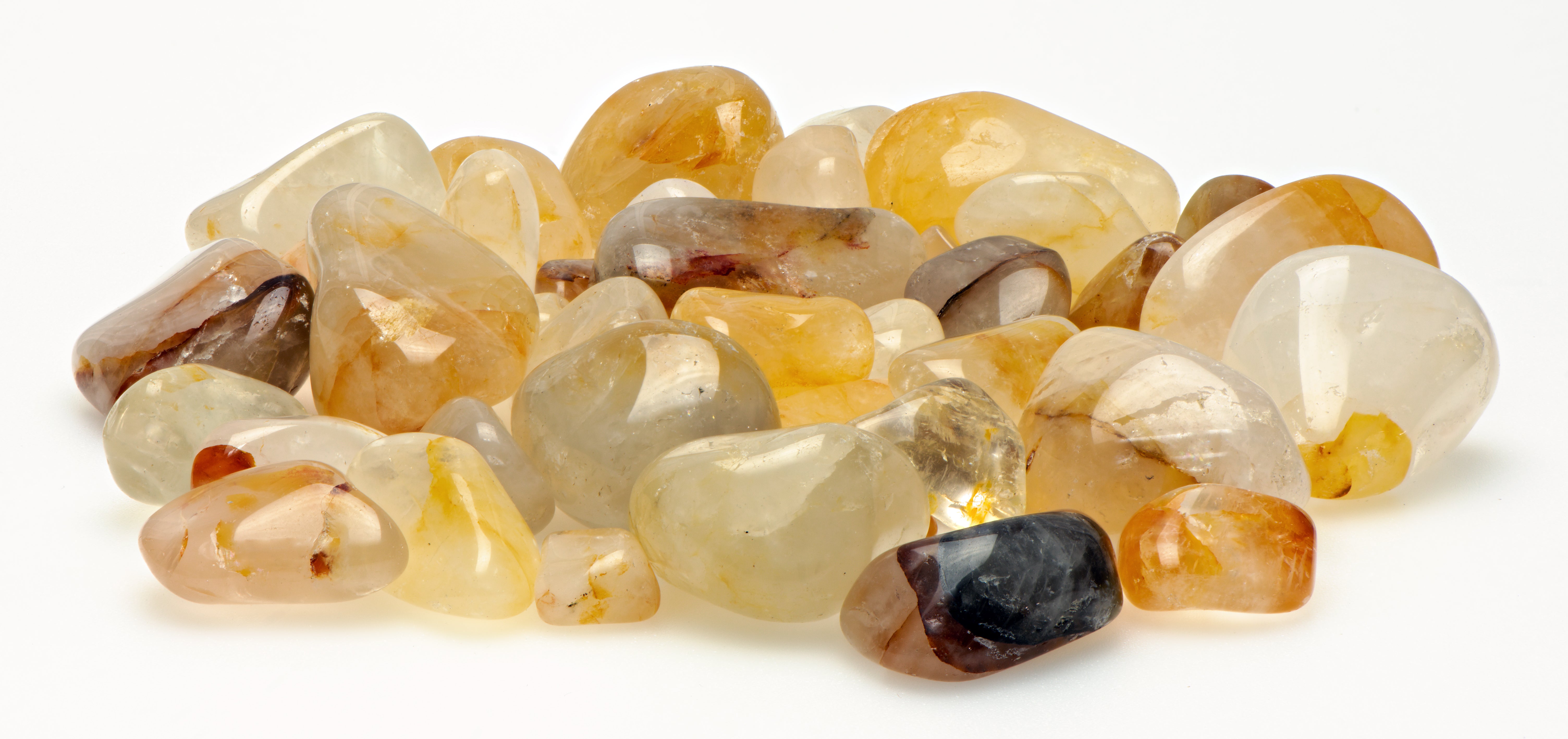 Yellow Hematoid Quartz | Golden Healer Quartz Crystal – Crystal ...