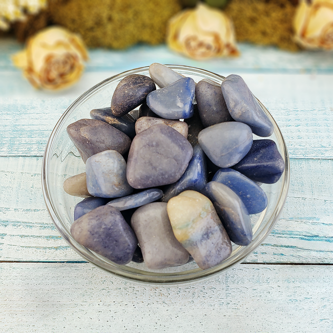 Blue Quartz Crystal Gemstone – Crystal Gemstone Shop