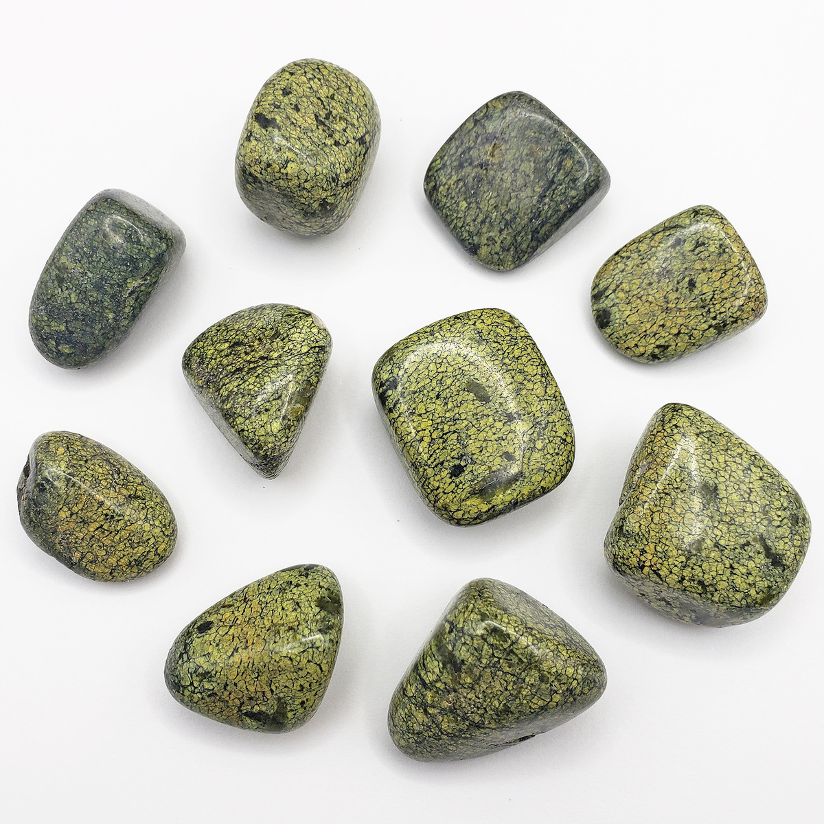 Asterite Serpentine Stone Natural Gemstone Tumbled Crystal – Crystal ...