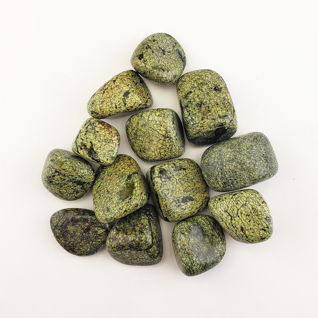Asterite Serpentine Stone Natural Gemstone Tumbled Crystal – Crystal ...