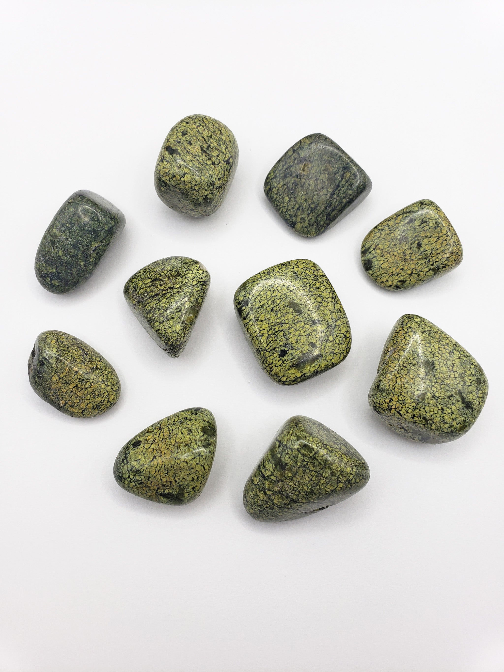 Asterite Serpentine Natural Tumbled Gemstone - One Stone – Crystal ...