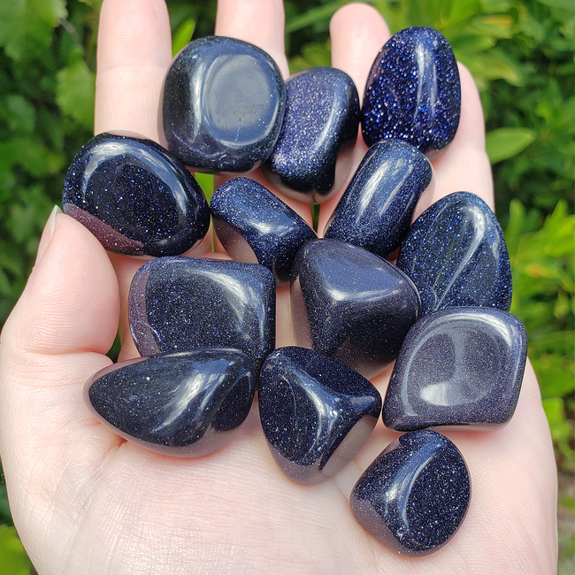 Blue Goldstone | Crystal Gemstone Shop