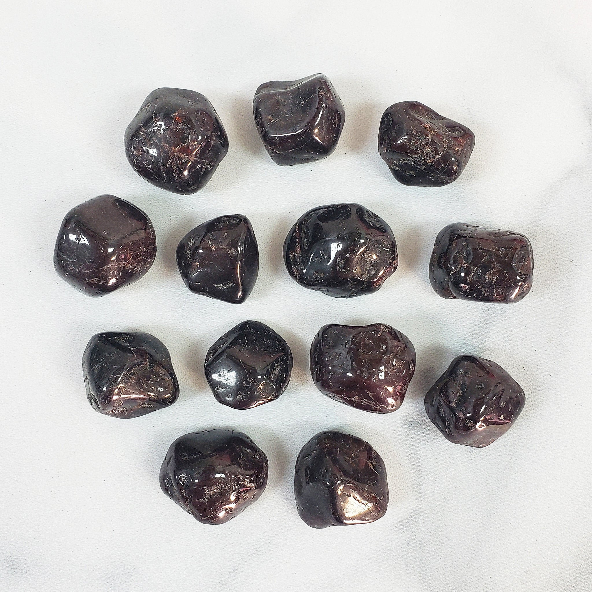 Almandine Garnet Crystal Natural Freeform Gemstone Tumbled Stone ...