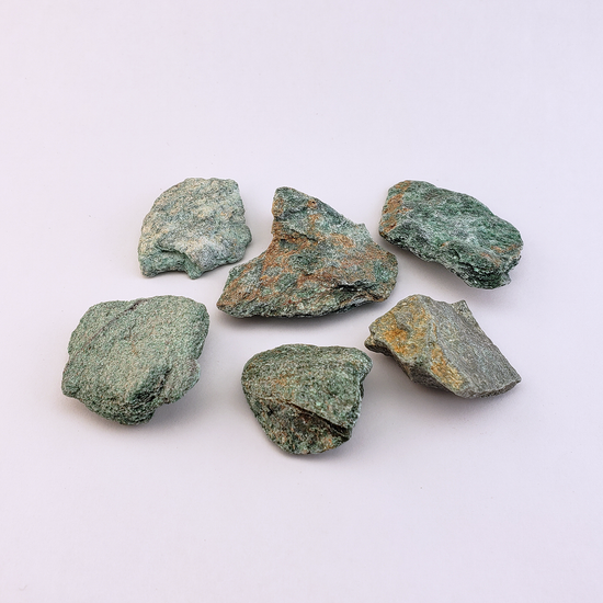 Raw Fuchsite Muscovite Natural Rough Gemstone - Small One Stone ...