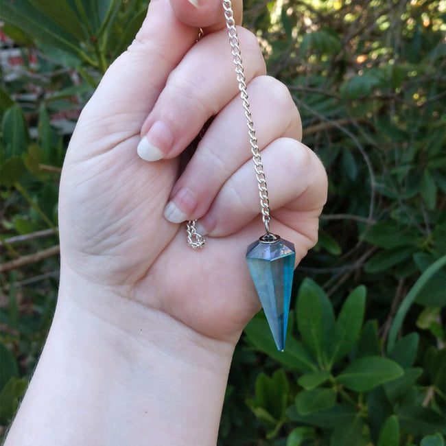 Aqua Aura Quartz | Indigo Aura Quartz | Blue Aura Quartz | Rainbow Cry ...