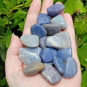 Blue Quartz Crystal Gemstone – Crystal Gemstone Shop